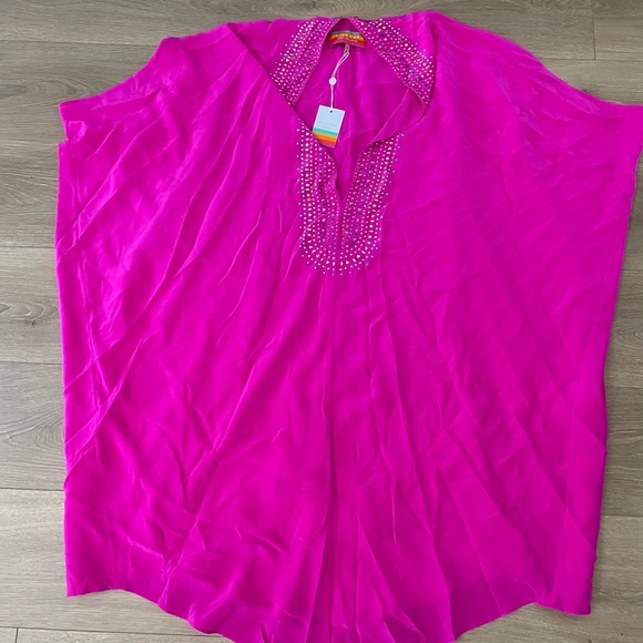 Trina Turk | Tops | Trina Turk 25th Anniversary Collection Hot Pink ...